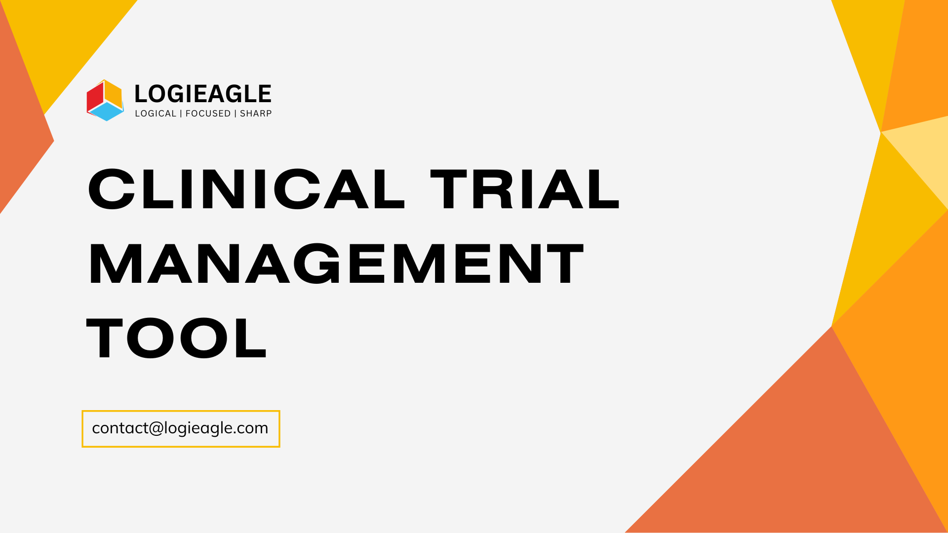 Clinical Trial Management Tool - Logieagle