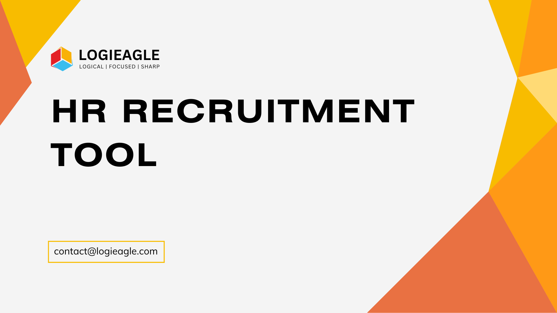 HR Recruitment Tool - Logieagle